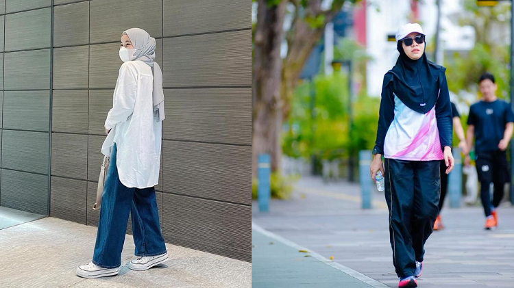 Inspirasi Outfit Jalan Sehat yang Nyaman dan Stylish untuk Hijabers
