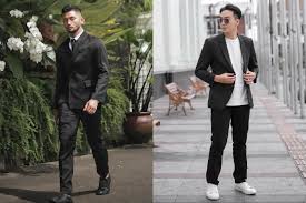 8 Inspirasi Gaya Fashion Pria Serba Hitam 2025, Bikin Tampilan Yang ...