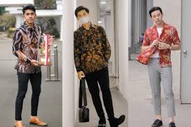 Inspirasi Style Fashion Batik Pria Dengan Motif Terbaru 2025, Tampilan ...